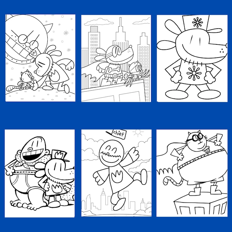 60+ Dogman Coloring Pages TMNT Coloring Book | Printable Finding Dog ...