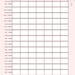Pink Minimalist Printable Revision Resources - Revision Timetable and ...
