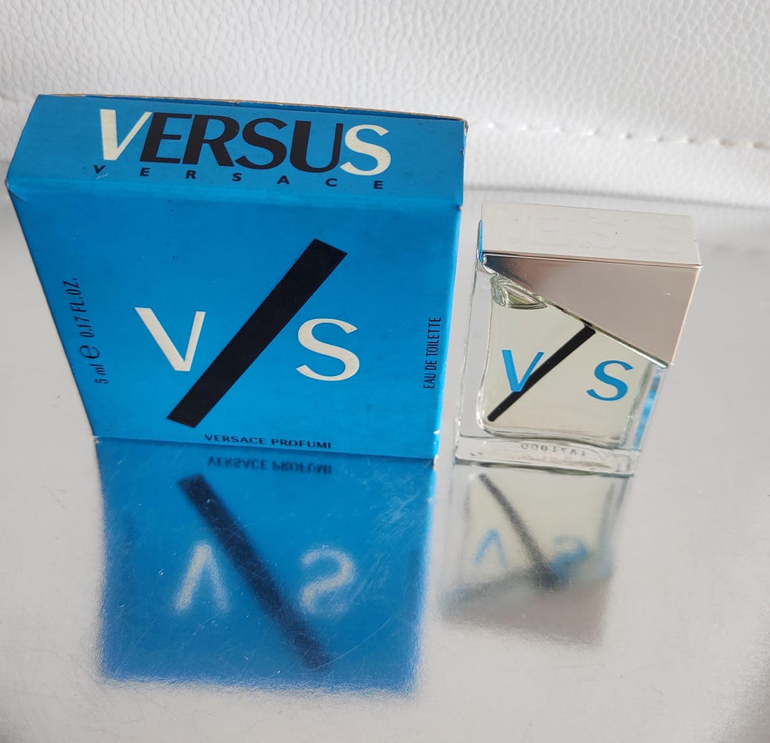 Collectible Perfume Miniature V/S Versus - Versace (2000) Edt 5ml/0.16 ...