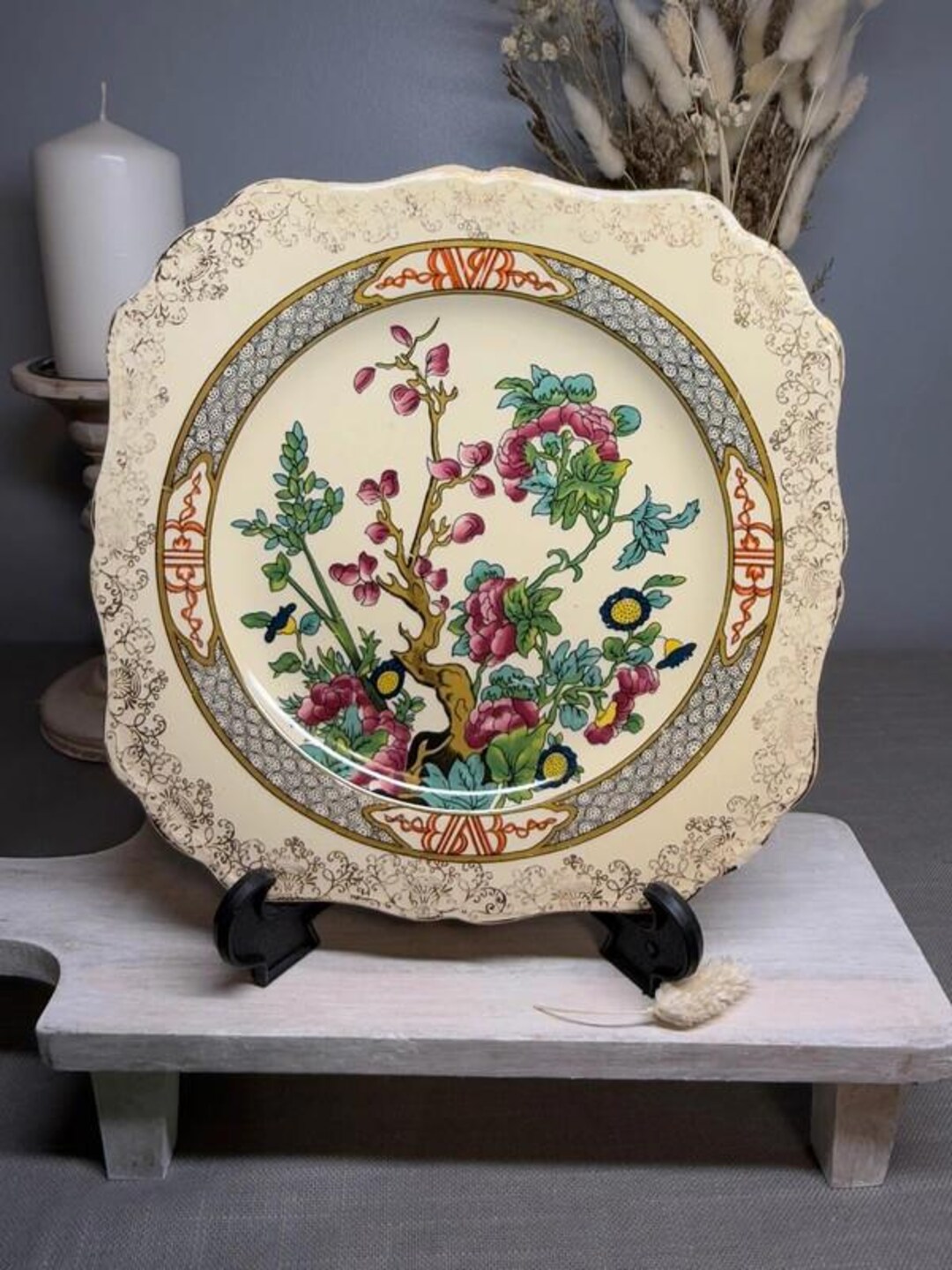 J&G Meakin Sunshine Plate - Floral Pattern - 25cm - Etsy