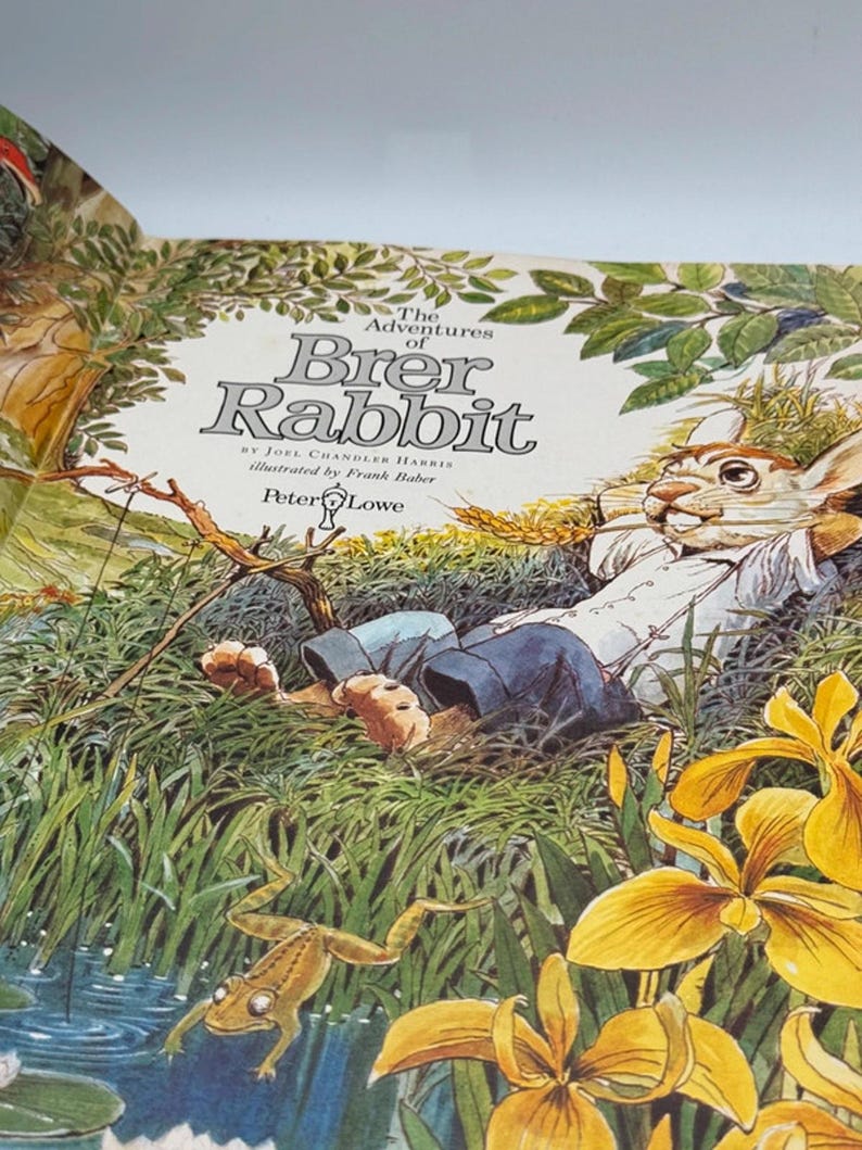Vintage the Adventures of Brer Rabbit – Joel Chandler Harris, 1980 ...