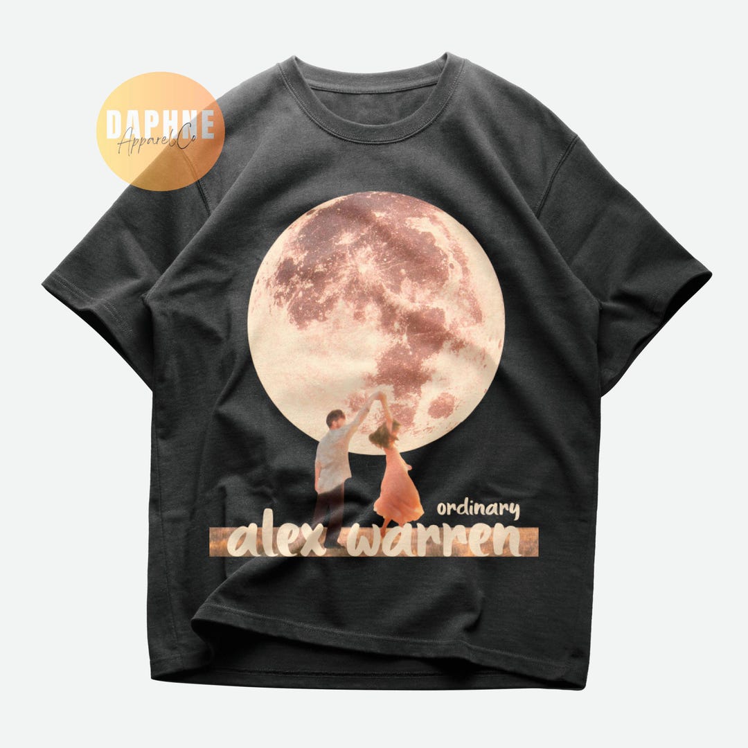 Alex Warren Ordinary Album Cover Unisex Shirt | Alexander Warren Hughes ...