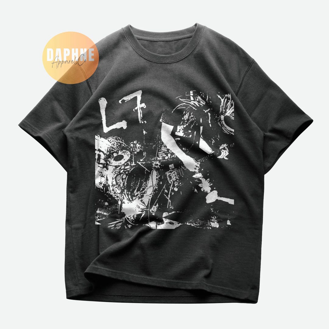 L7 Smell the Magic Album Cover Limited Unisex Shirt Suzi Gardner Donita ...