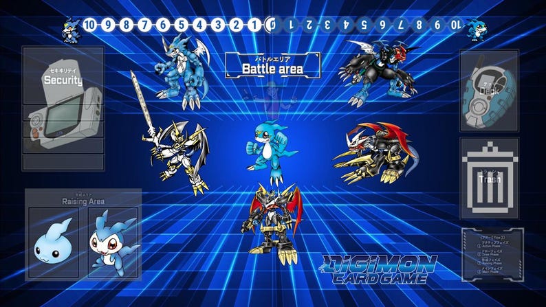 Digimon Veemon Family Playmat Design DIGITAL IMAGE for Custom Playmats. - Etsy