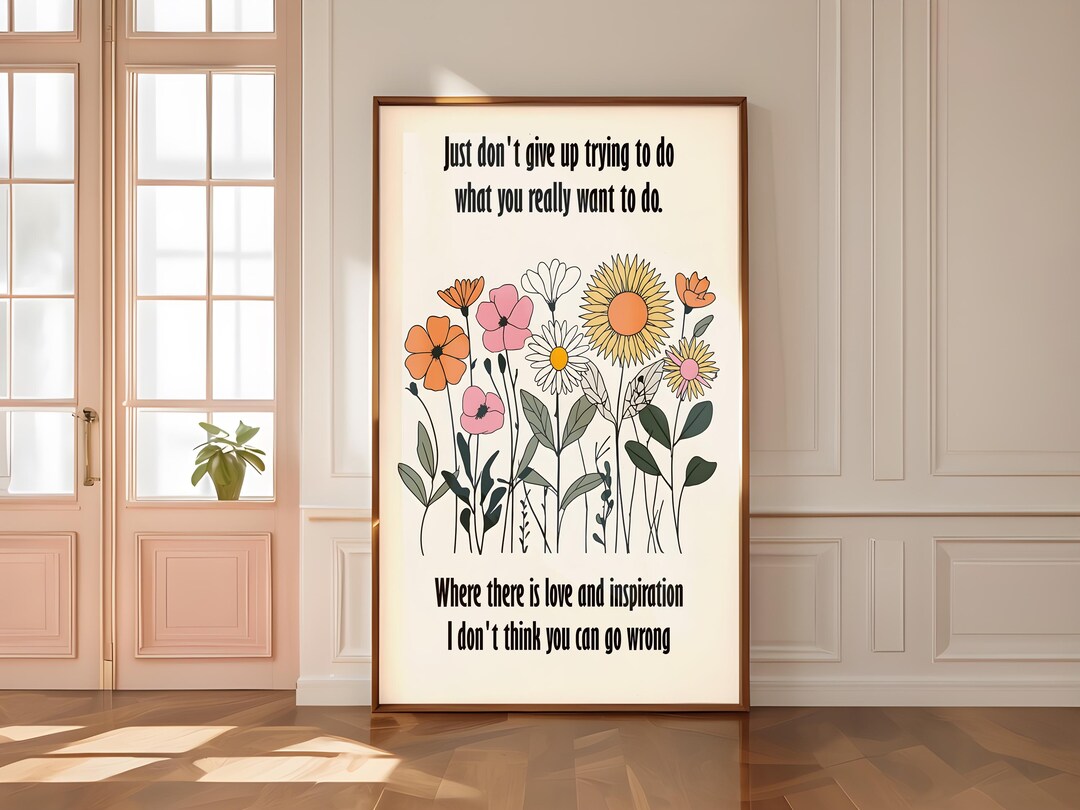Motivational Posters, Inspirational Wall Art, Vertical Prints, Positive ...