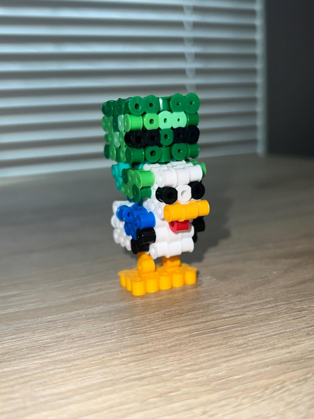3D Minecraft Perler Bead Chicken Jockey - Etsy