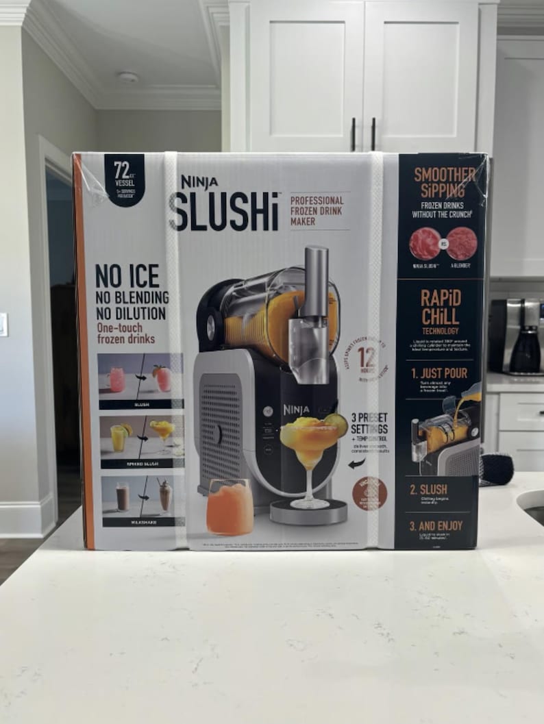 Ninja Slushi 5 in 1 Professional Frozen Drink Maker FS301 88oz - Etsy