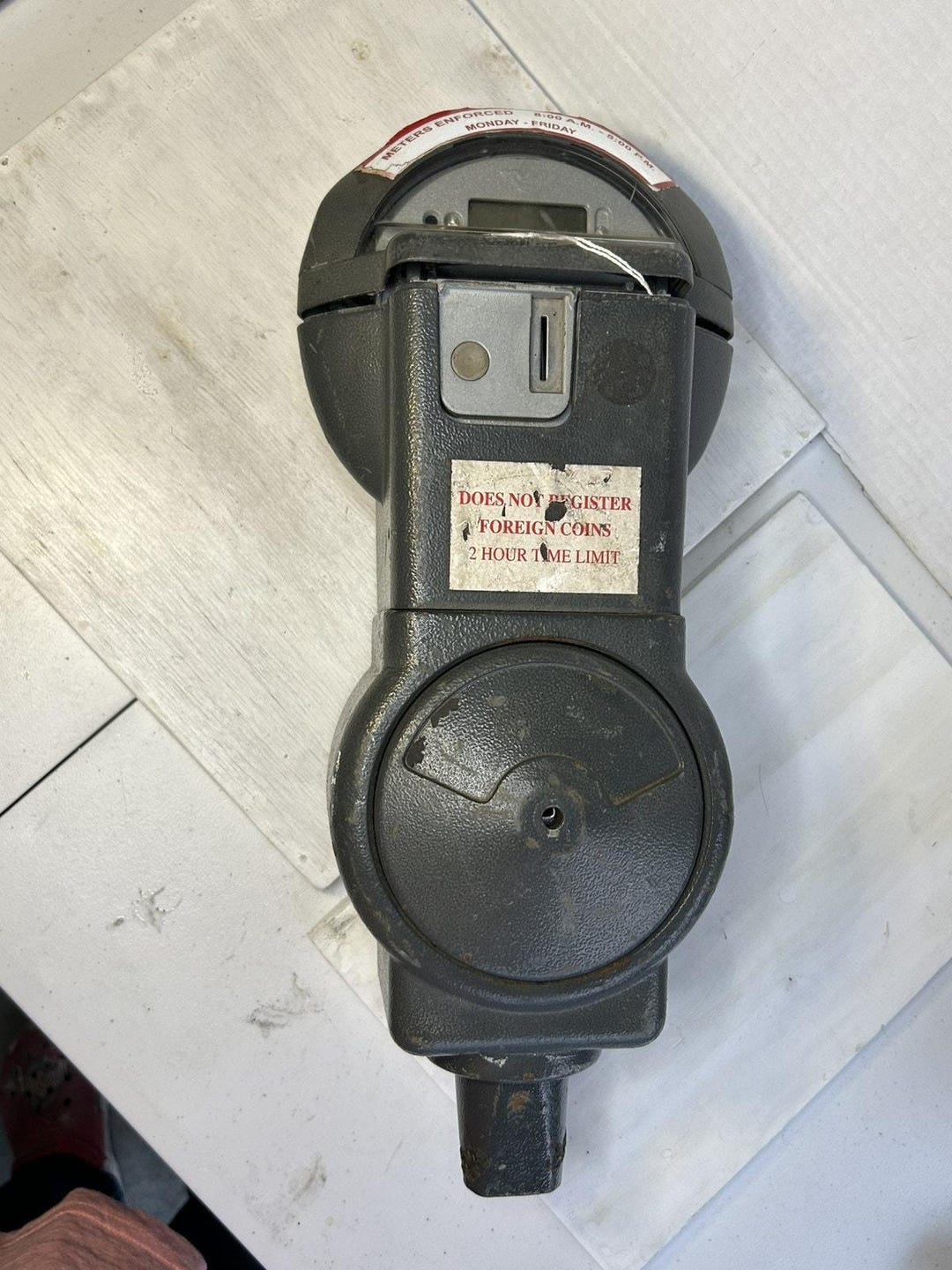 VERY RARE Duncan Model 70 VIP Parking Meter Without Keys Only Dimes .10 ...