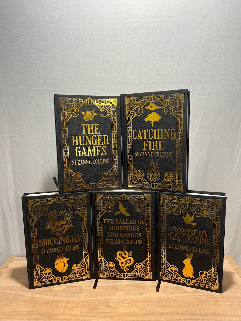 The Hunger Games FULL SET | Special Edition | Handmade | Hardcover ...