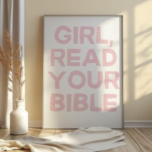 Scripture Wall Art, Christian Printable Poster, Christian Wall Art ...