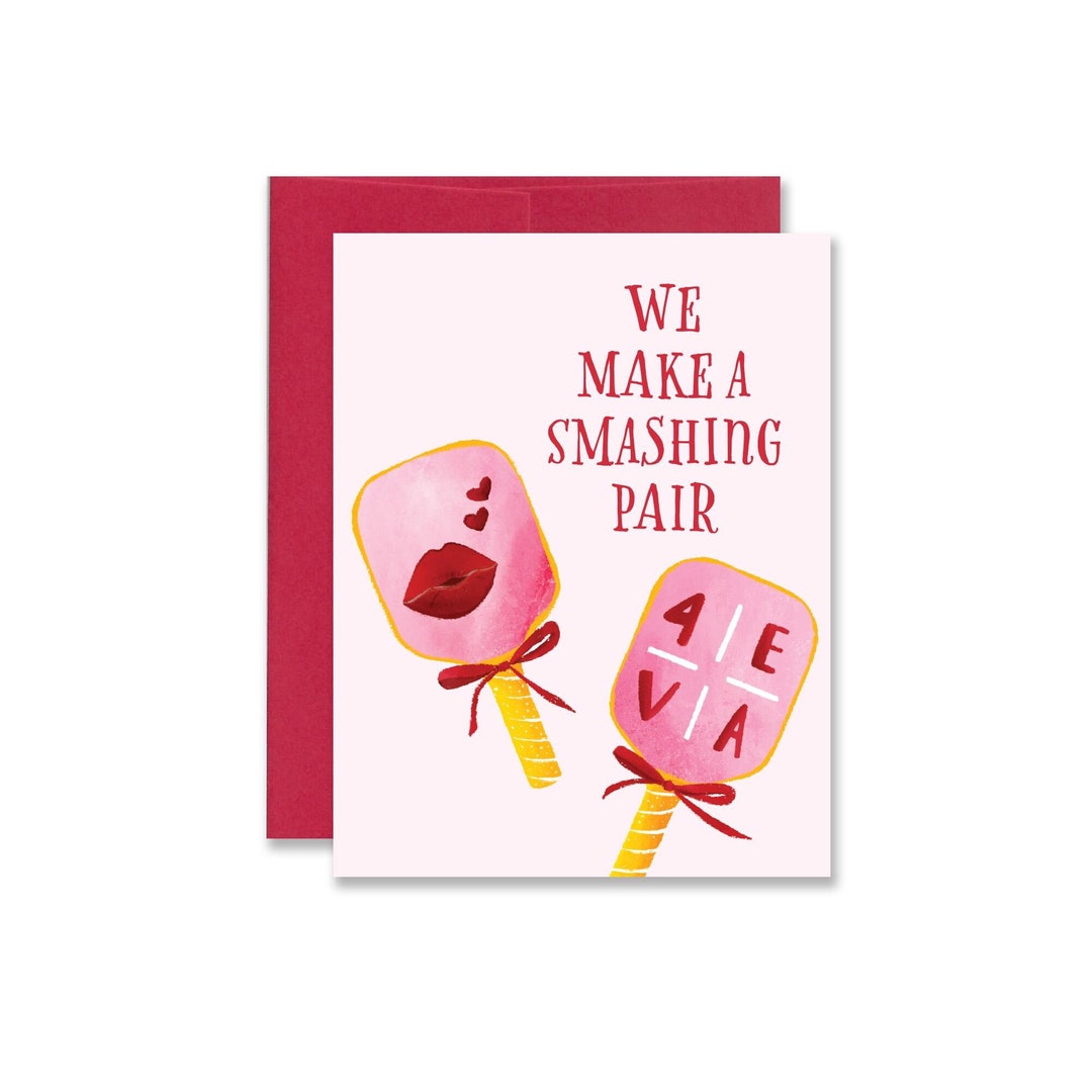 Cute Pickleball Anniversary Card - Card for Pickleball Couple ...
