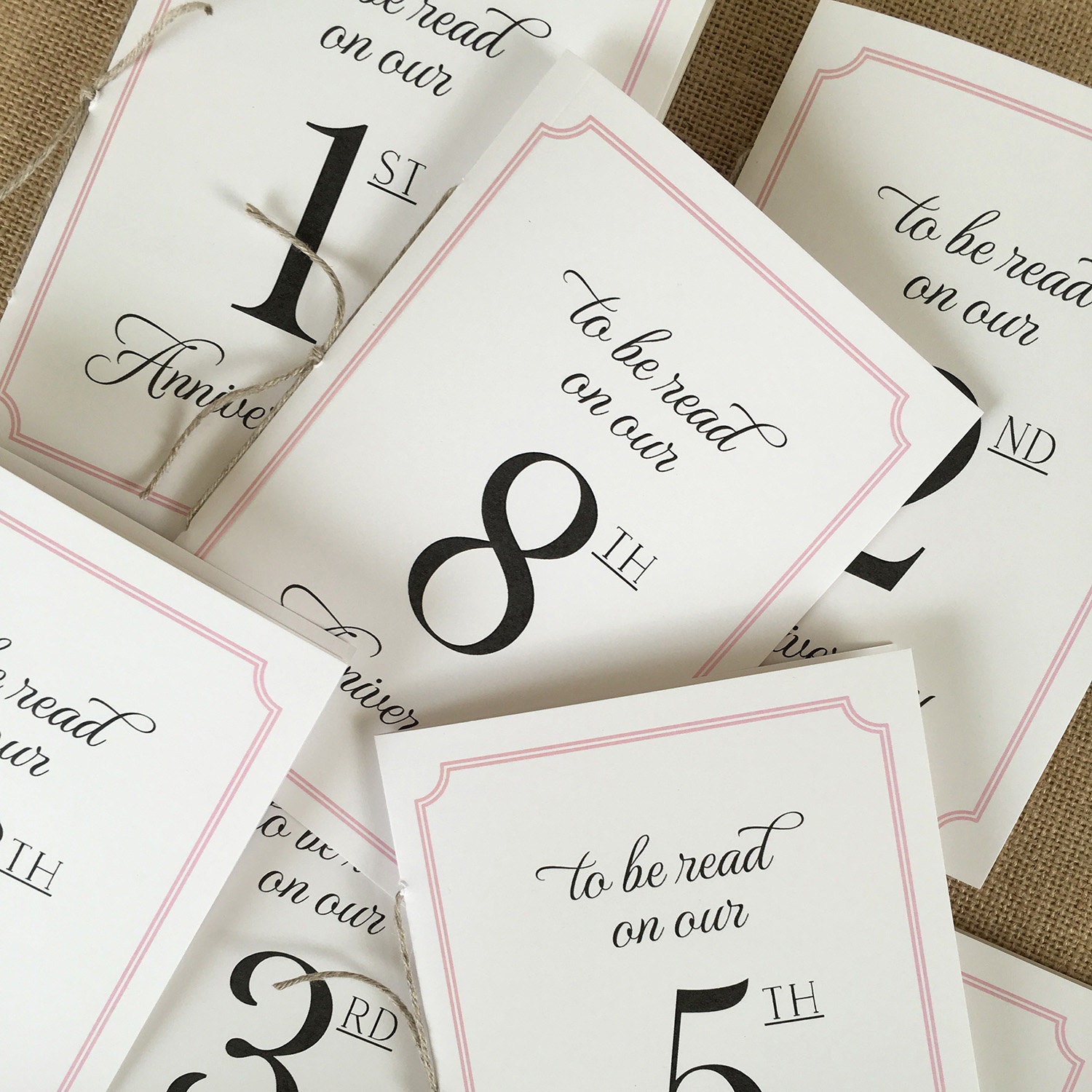 5X7 Table Card Message Booklets - Advice & Wishes to Be Read on Your ...