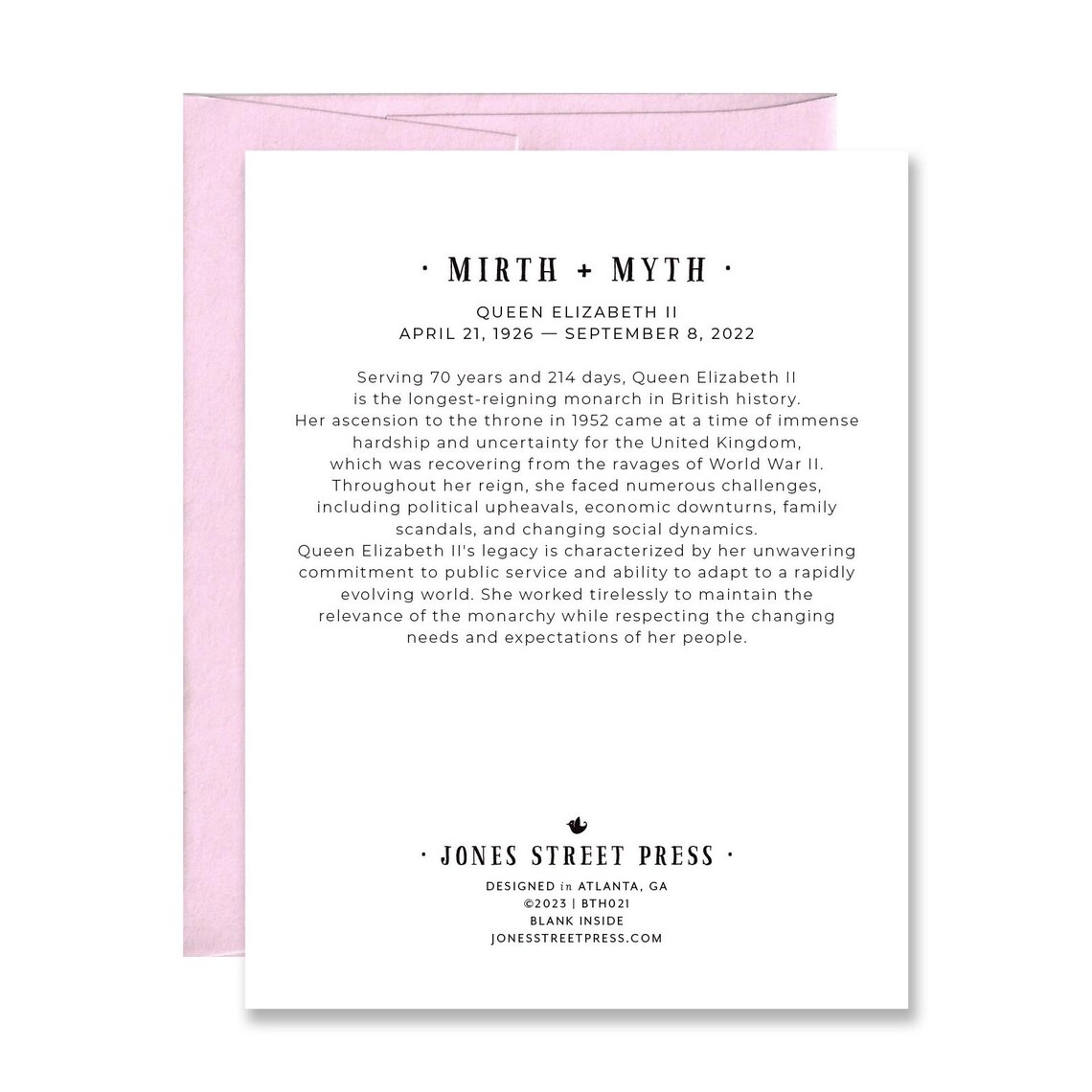Queen Elizabeth II Birthday Card - Queen for a Day Birthday Card ...