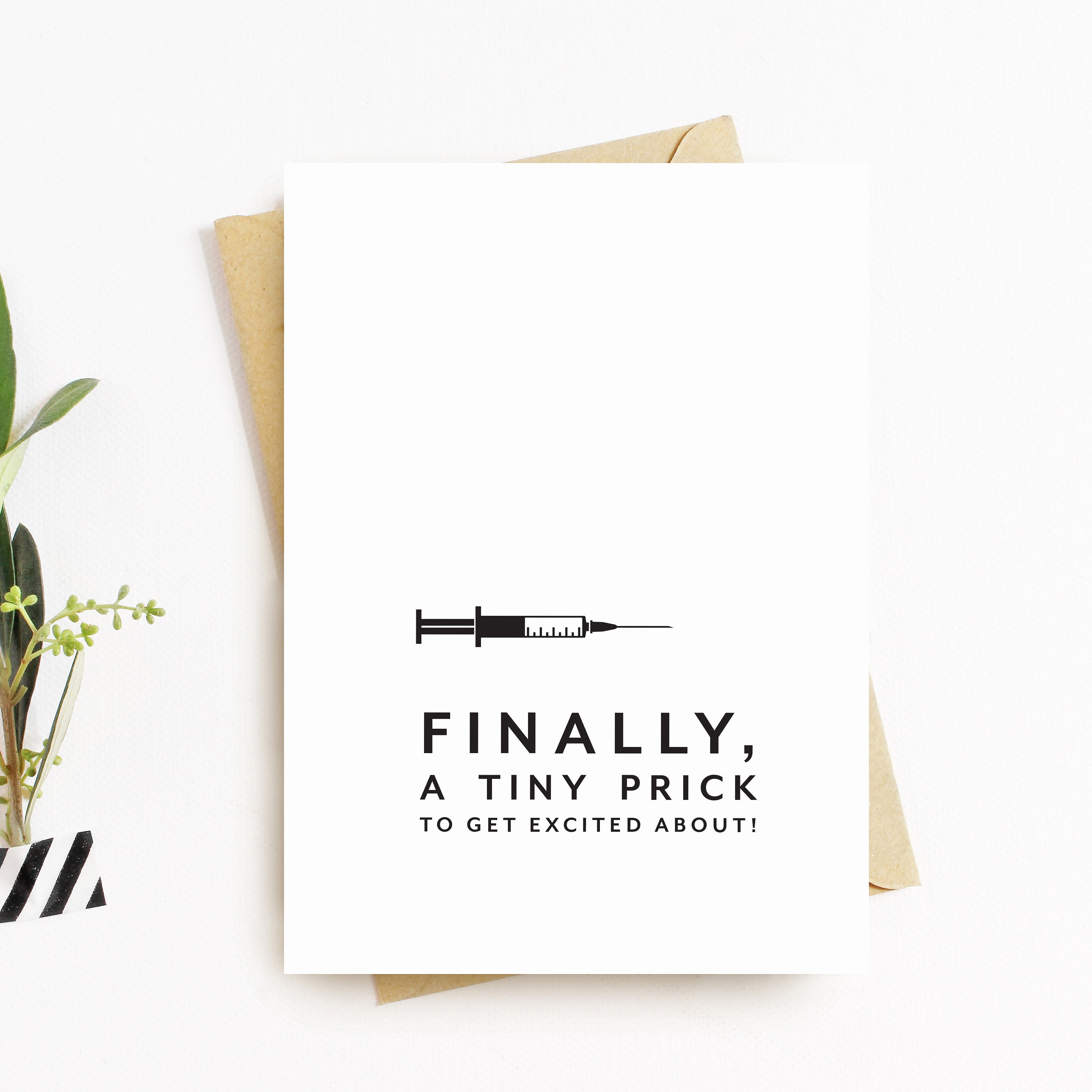 Funny Vaccination Cards - Printable Cards