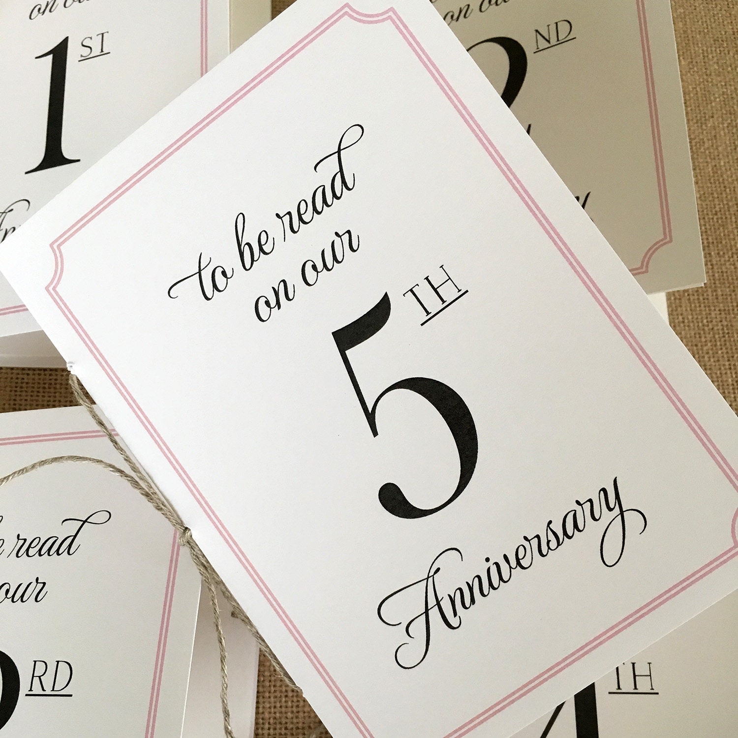 5X7 Table Card Message Booklets - Advice & Wishes to Be Read on Your ...