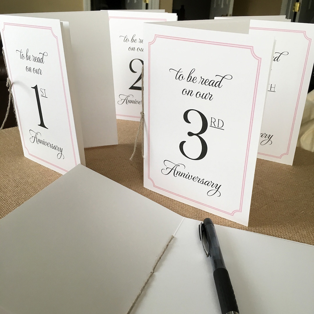 5X7 Table Card Message Booklets - Advice & Wishes to Be Read on Your ...