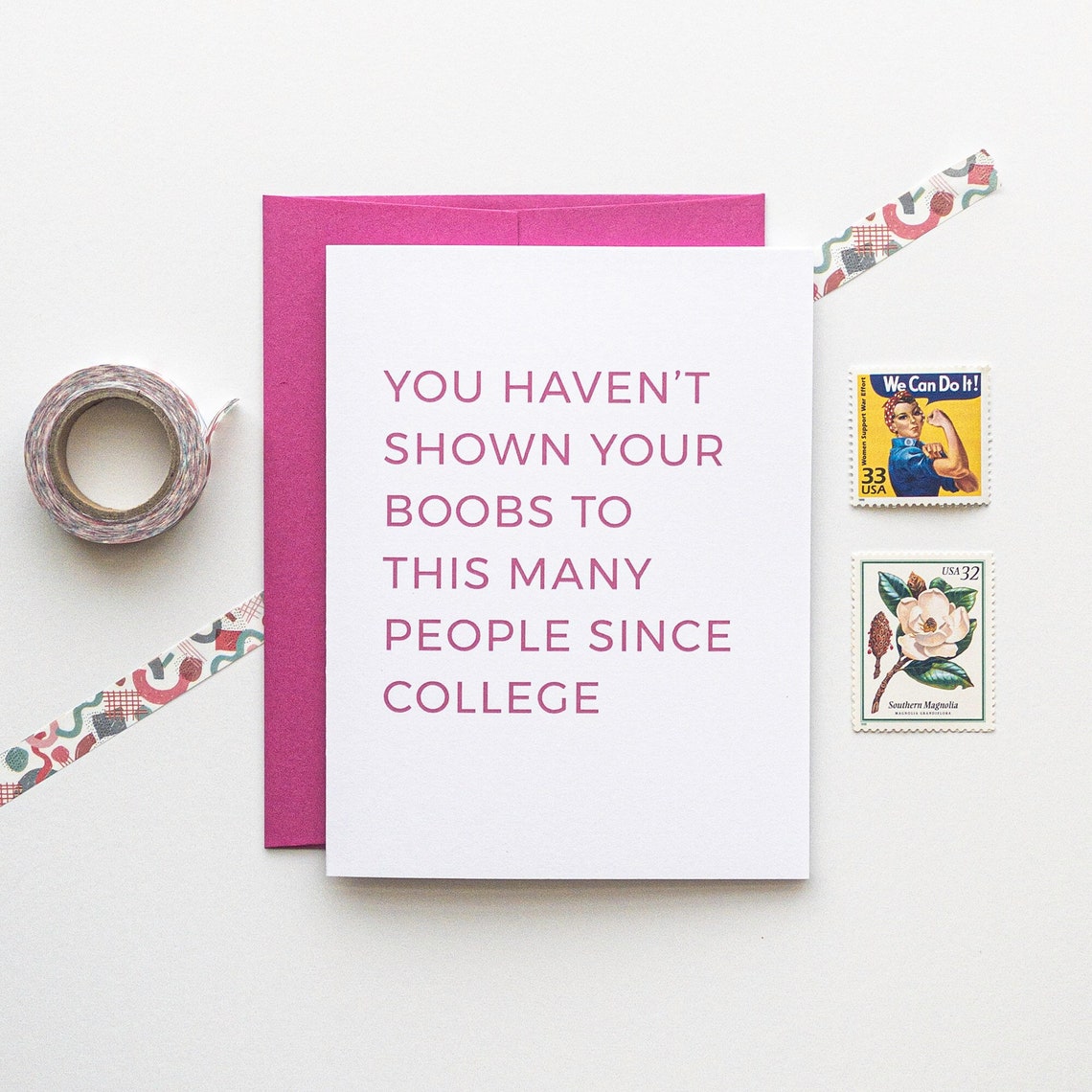 Funny Breast Cancer Encouragement Card Support Card for - Etsy