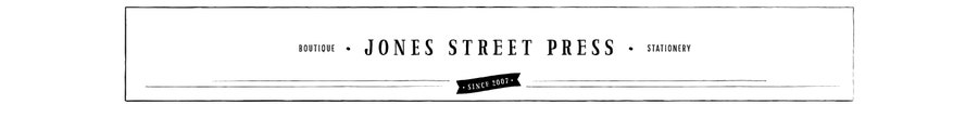 JonesStreetPress - Etsy