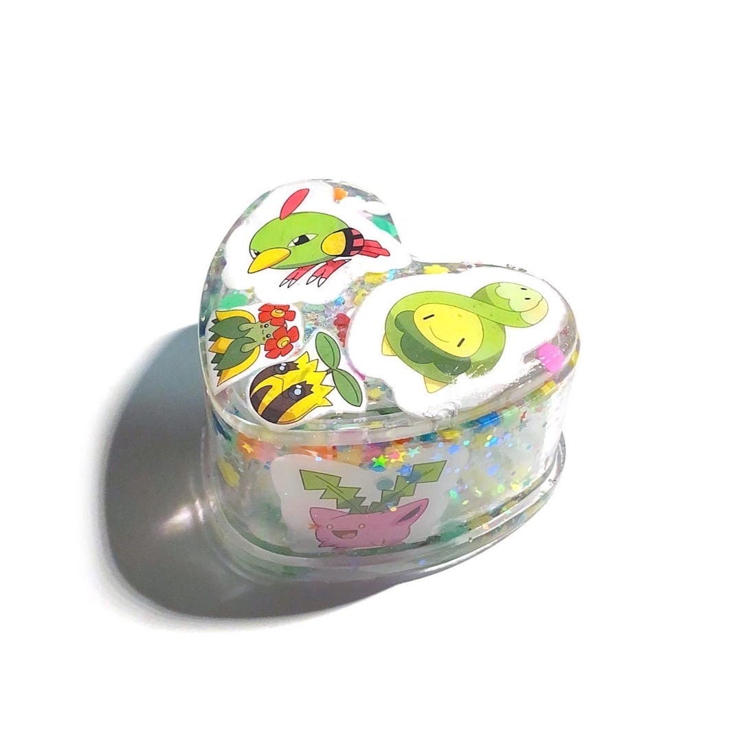 Pokemon Resin Trinket Box (green) - Etsy