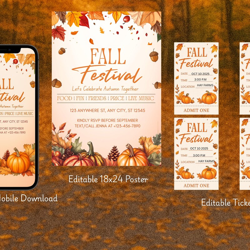 Fall Festival Signs - Etsy