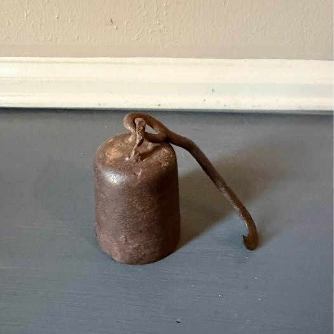 Antique Cast Iron Scale Pea Weight - Etsy