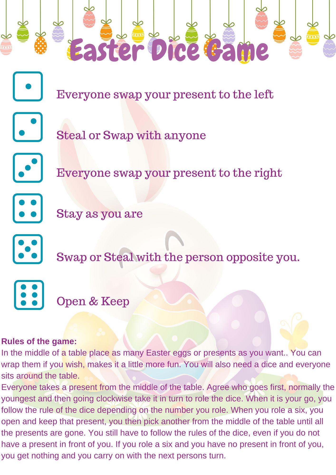 Easter Game - Etsy