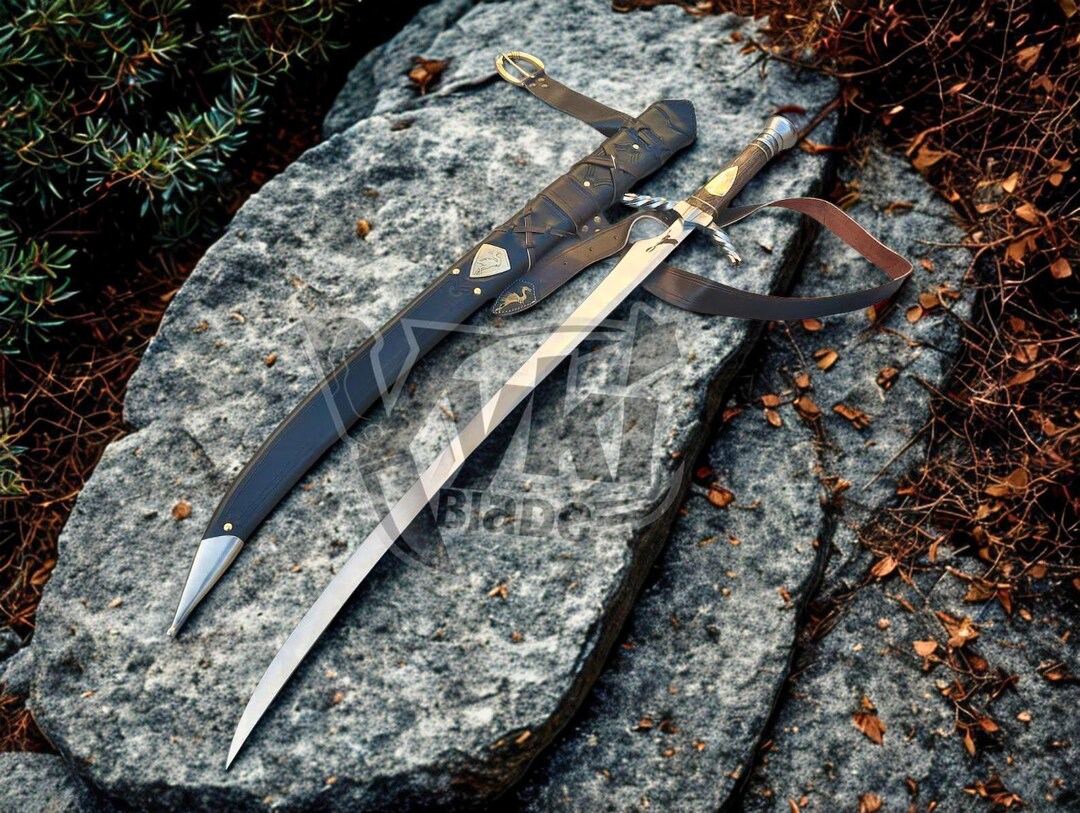 Heron Marked Sword – Wheel of Time Inspired Hand-forged Longsword With ...