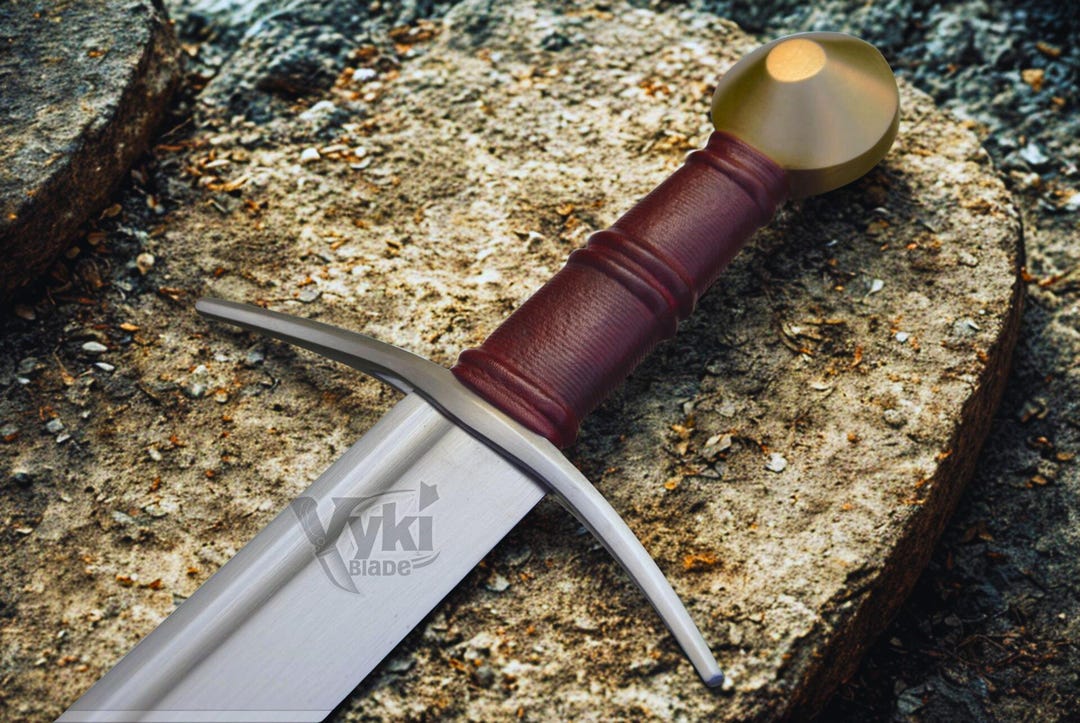 Handmade Medieval Falchion Sword Replica: Knight Decor With Scabbard - Etsy