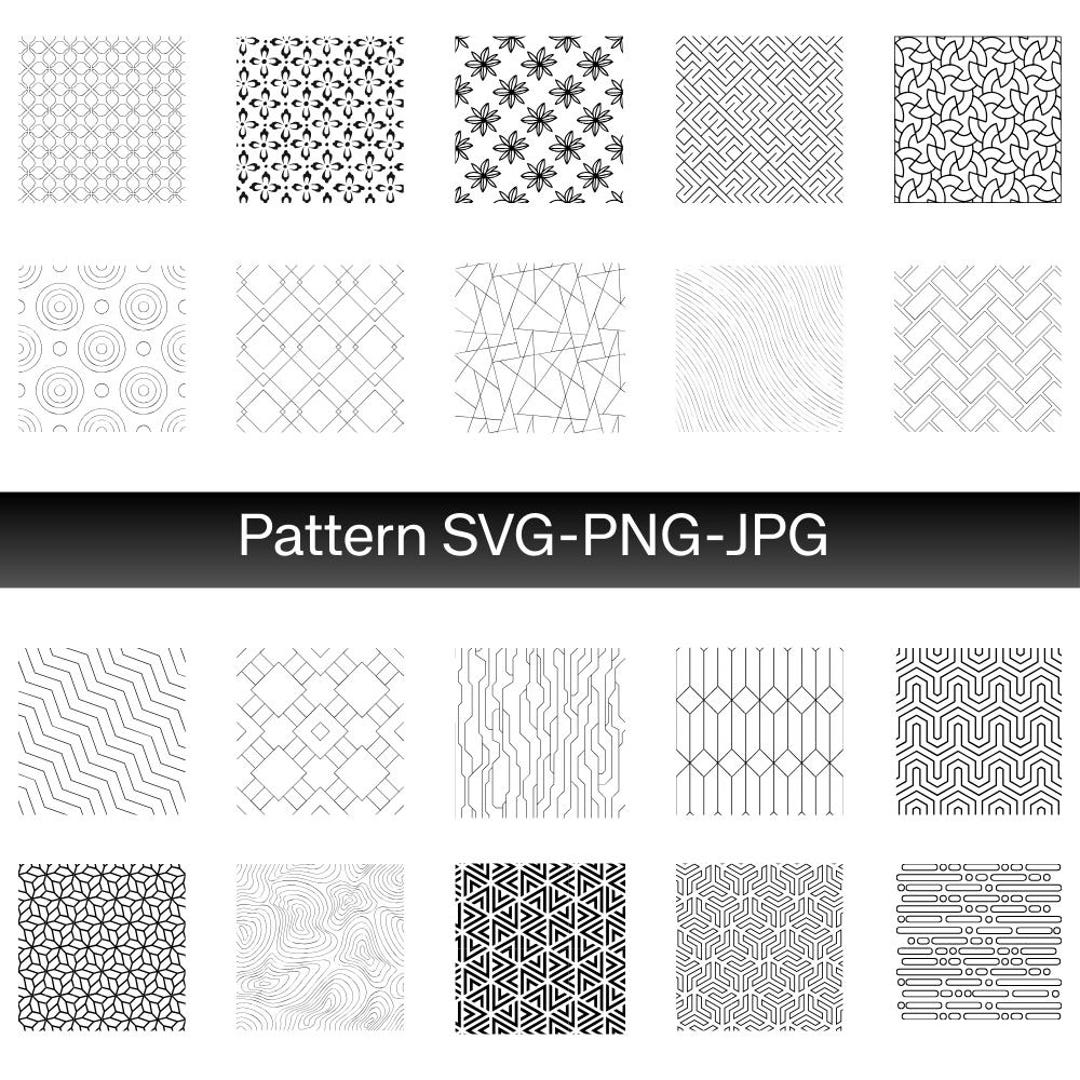 Floral Pattern ,decorative Panel Svg, Seamless Patterns Svg, Geometric ...