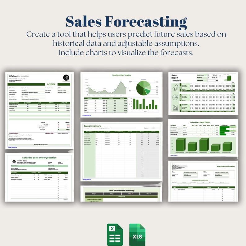 Sales Management Templates Excel & Google Sheets, Sales Funnel, Sales ...