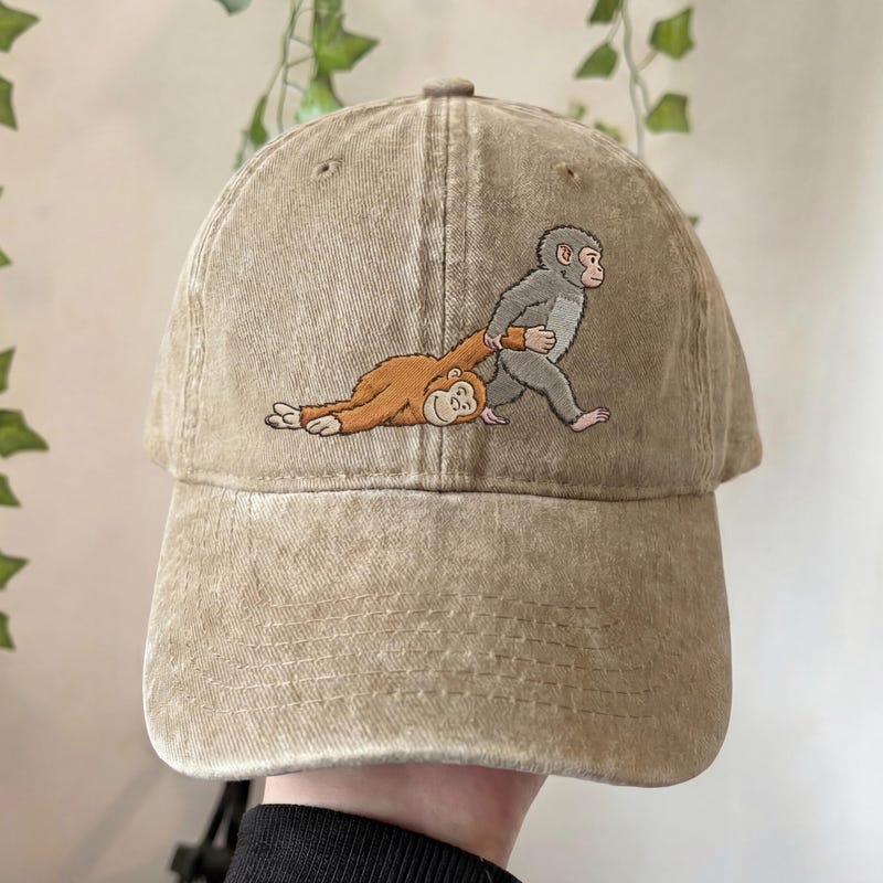 Punch the Monkey Hats - Etsy