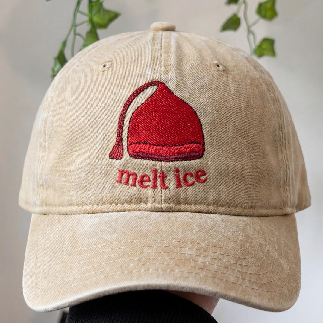Norwegian Resistance Embroidered Cap, Red Protest Dad Hat, Burgundy ...