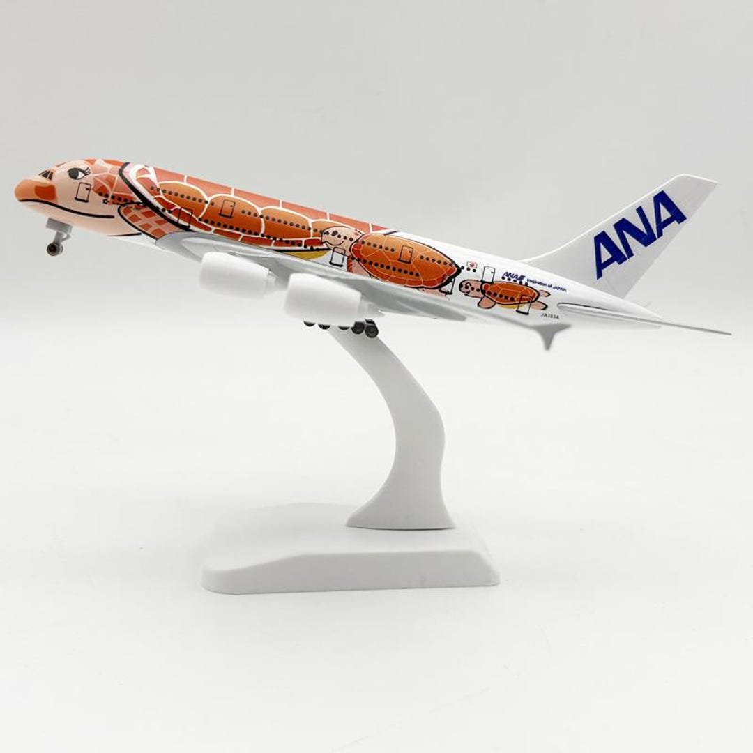 ANA Turtle Orange A380 Model (1:400) - Etsy
