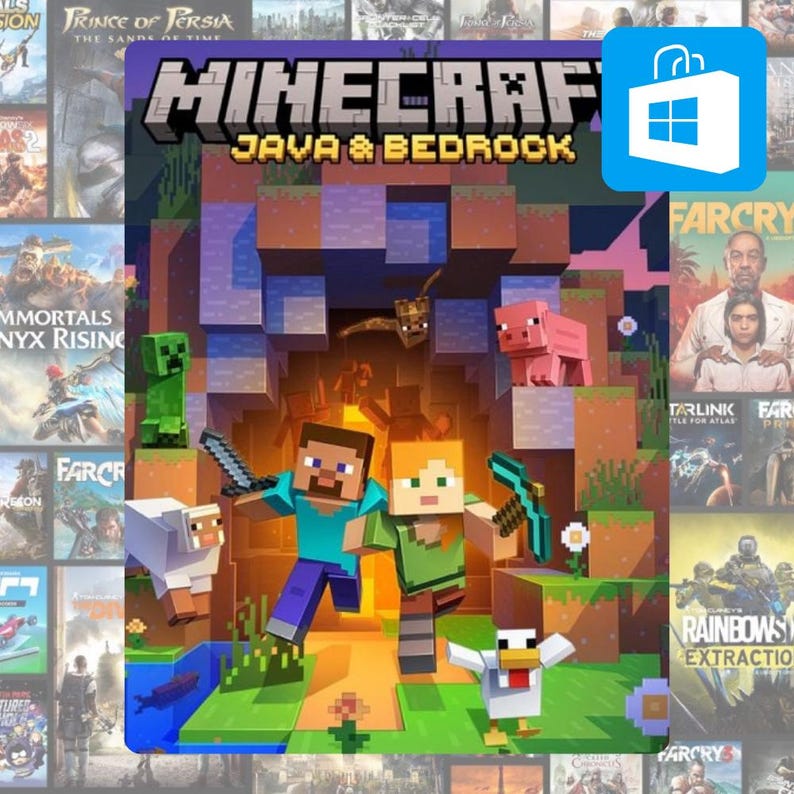 Minecraft: Java & Bedrock Edition PC (global Key) - Etsy