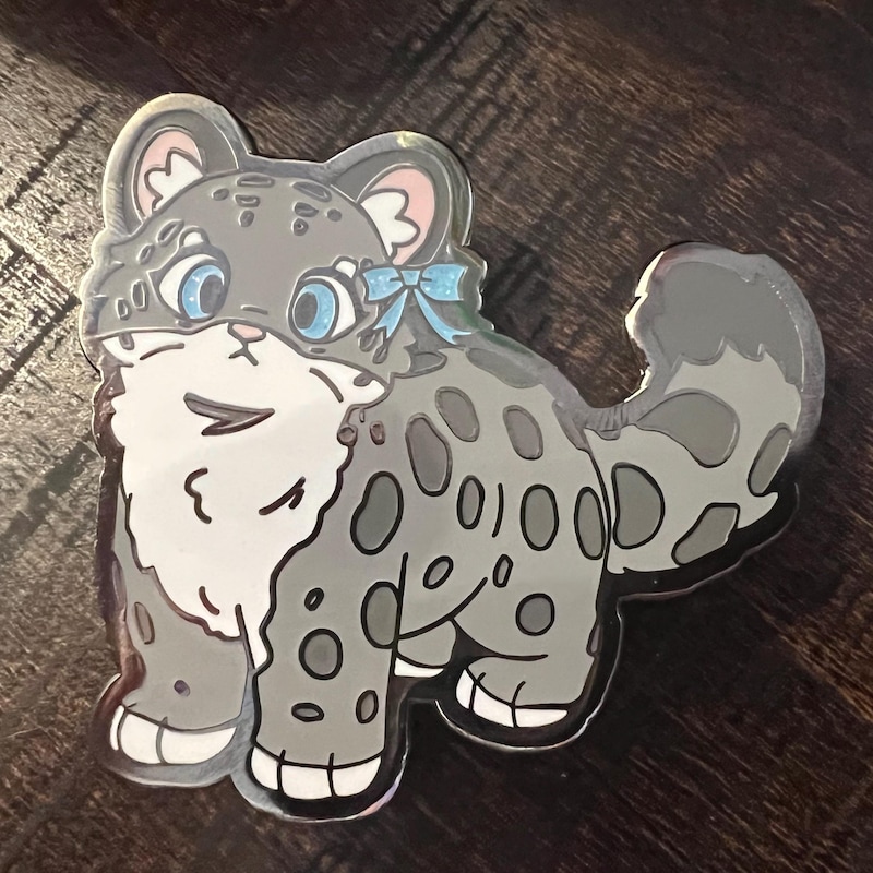 Hard Enamel Pin Snow - Etsy