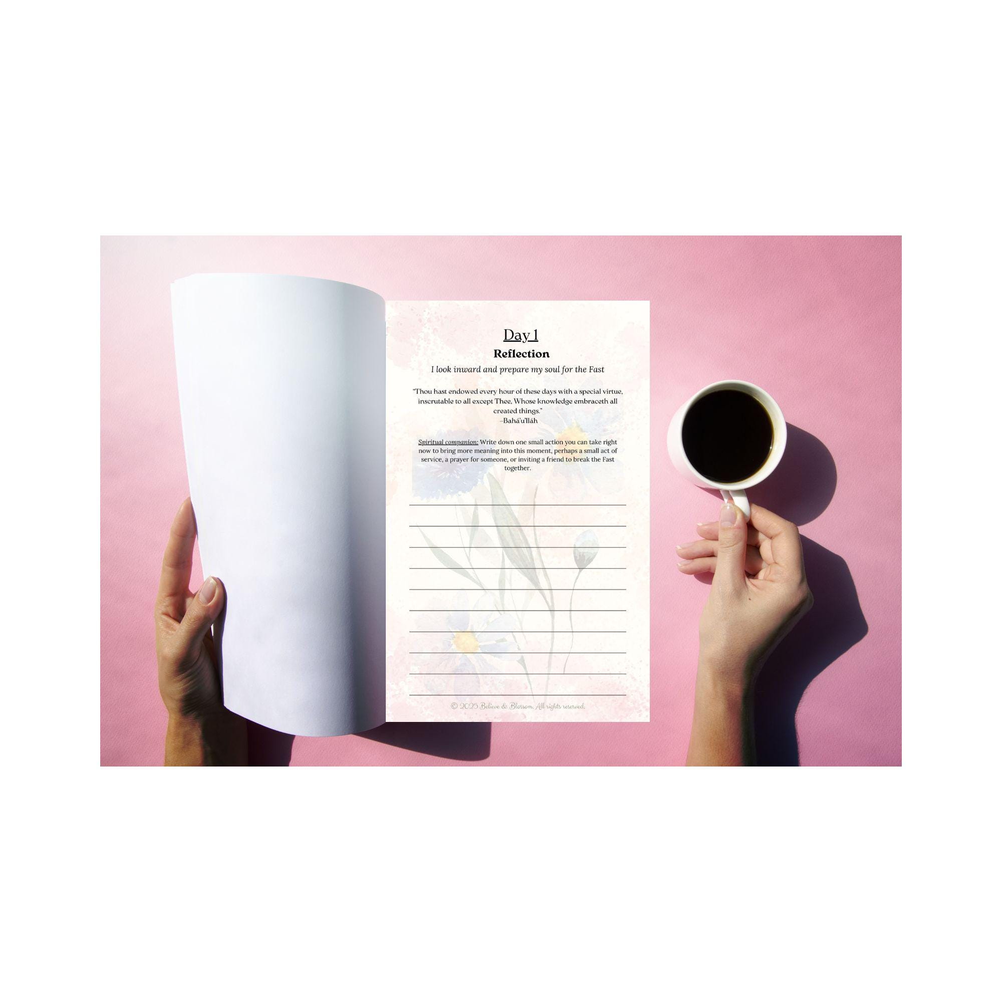 Digital Baha'i 19 Day Fast Reflection Journal and Spiritual Companion ...