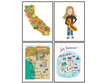 I Love California - Etsy