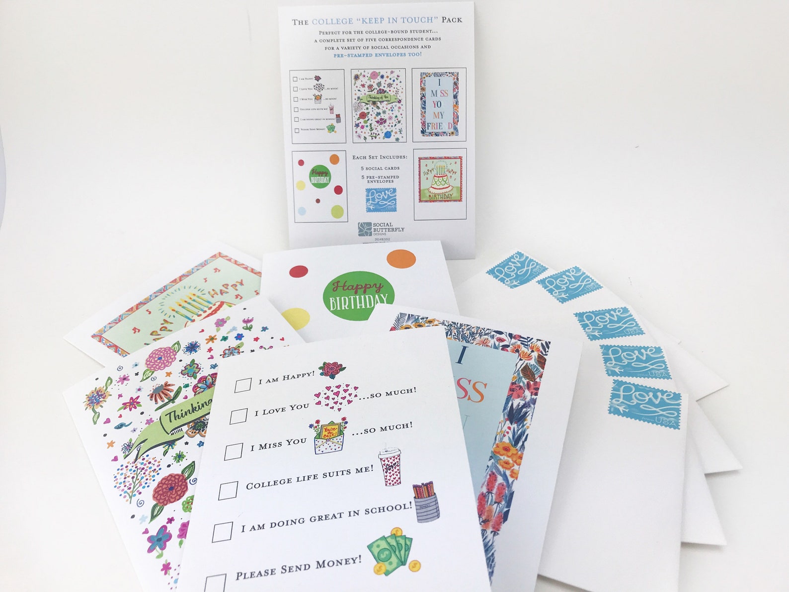 College Student Greeting Cards. Graduation Gifts. Unique Gift for ...