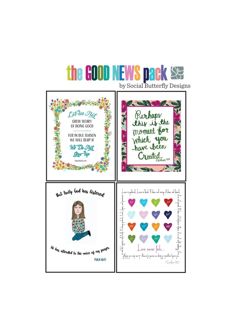 Bible Verse Note Cards. Scripture Note Cards. Christian | Etsy