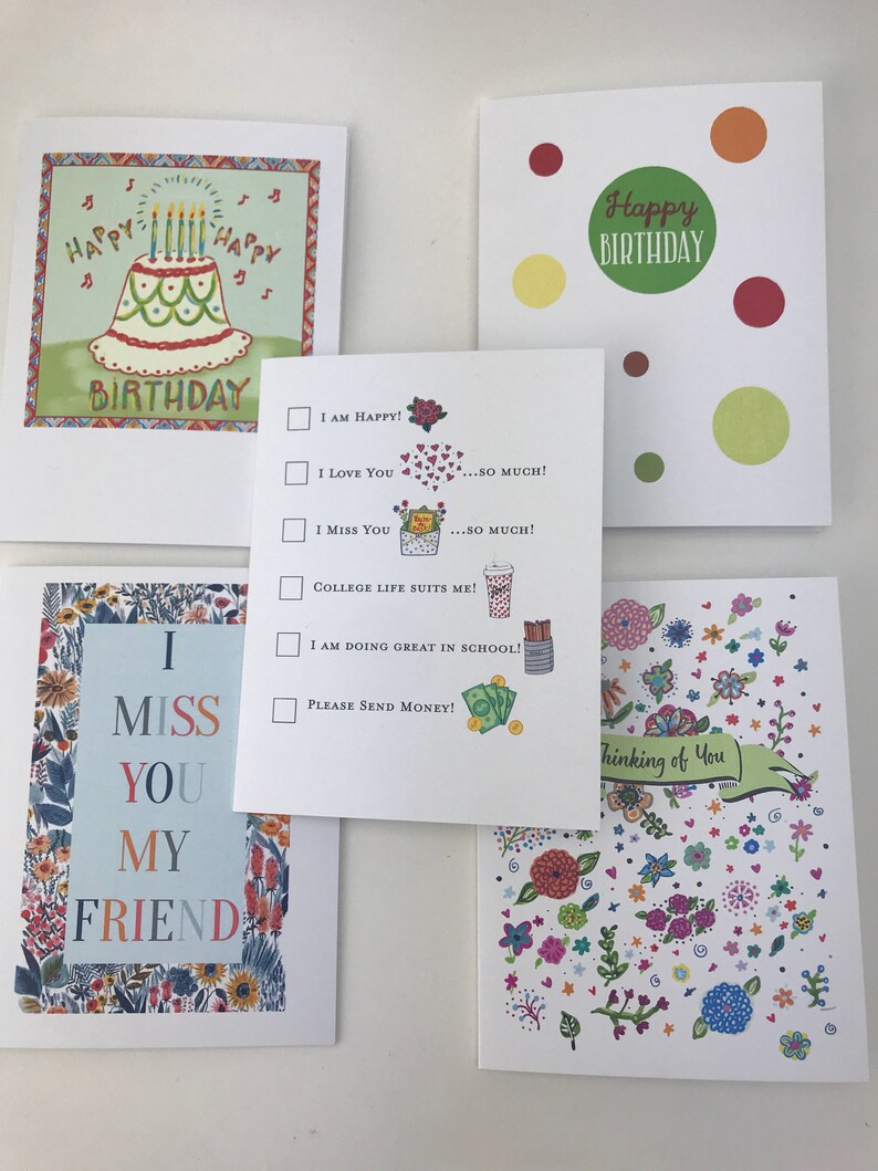 College Student Greeting Cards. Graduation Gifts. Unique Gift for ...