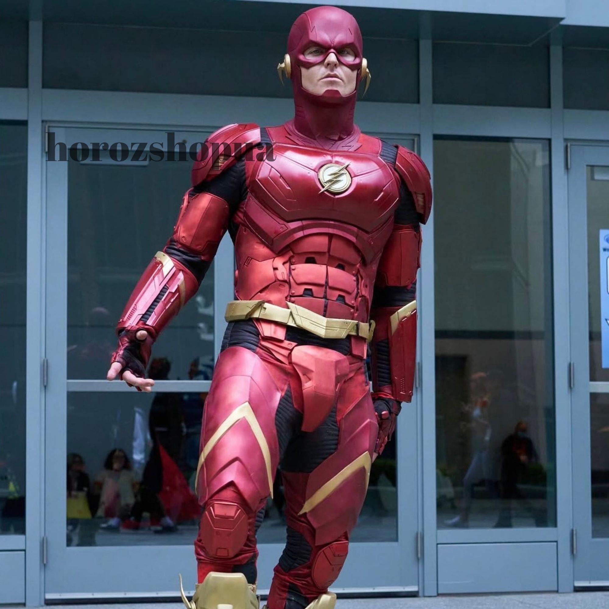 The Flash Cosplay , the Flash Costume , the Flash Suit , DC Cosplay , Halloween Cosplay ...