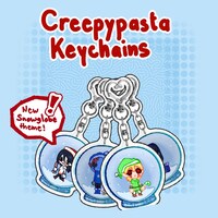 Creepypasta Keychains - Etsy