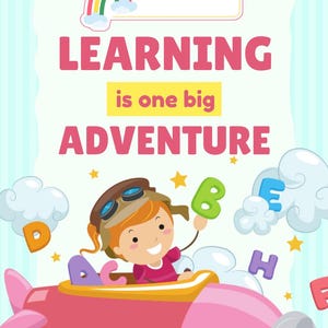 ABC & 123 Learning Adventure – Printable Workbook for Ages 3–6 - Etsy