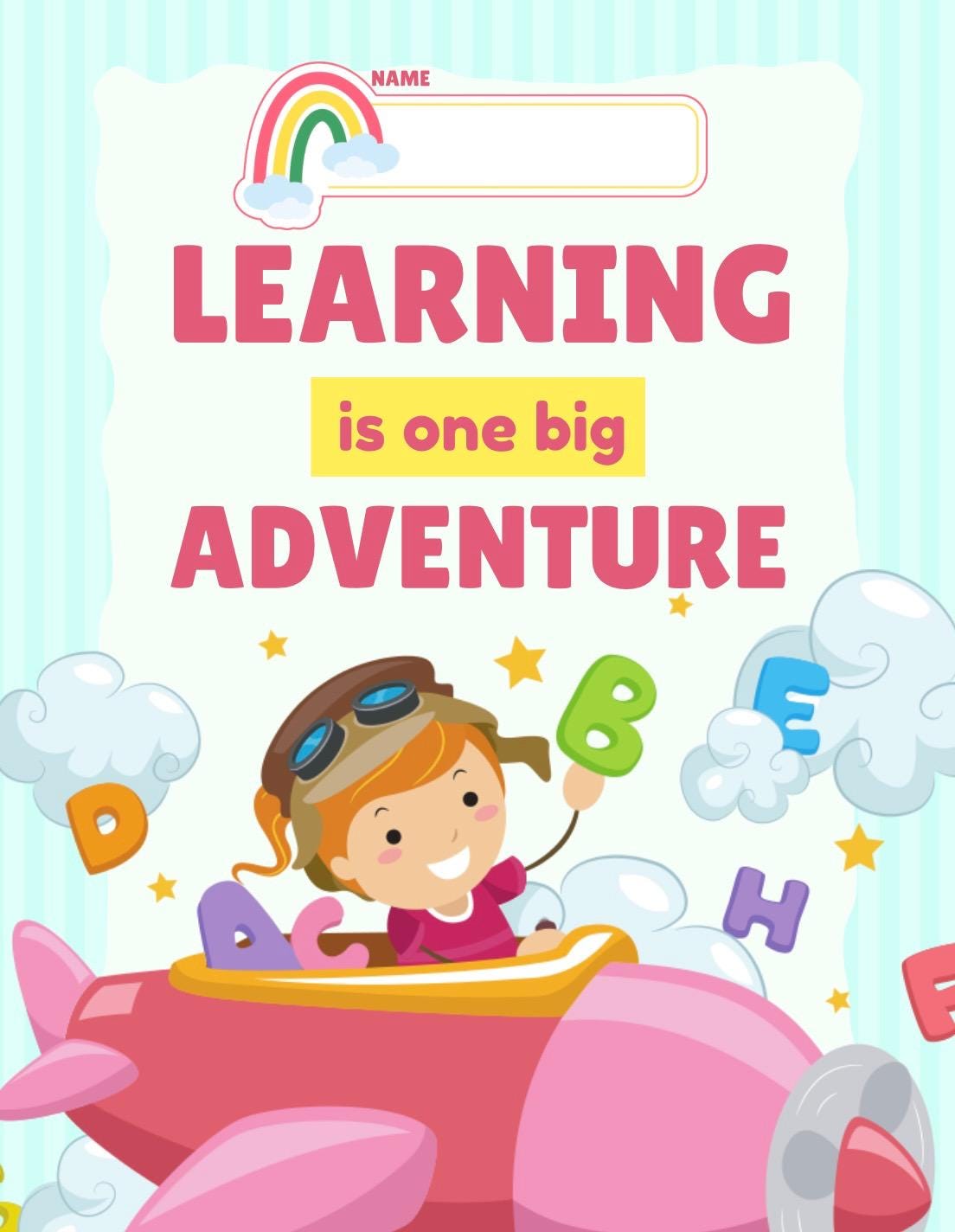 ABC & 123 Learning Adventure – Printable Workbook for Ages 3–6 - Etsy