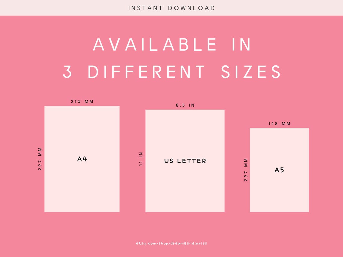 12 Month Goal Planner Printable | Monthly Goals, Productivity Planner ...