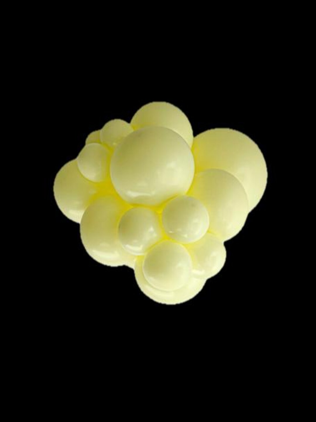Tuftex Lemonade Latex 11" & 5" Balloons 1 Bag of 11" -100ct 1bag of 5 ...