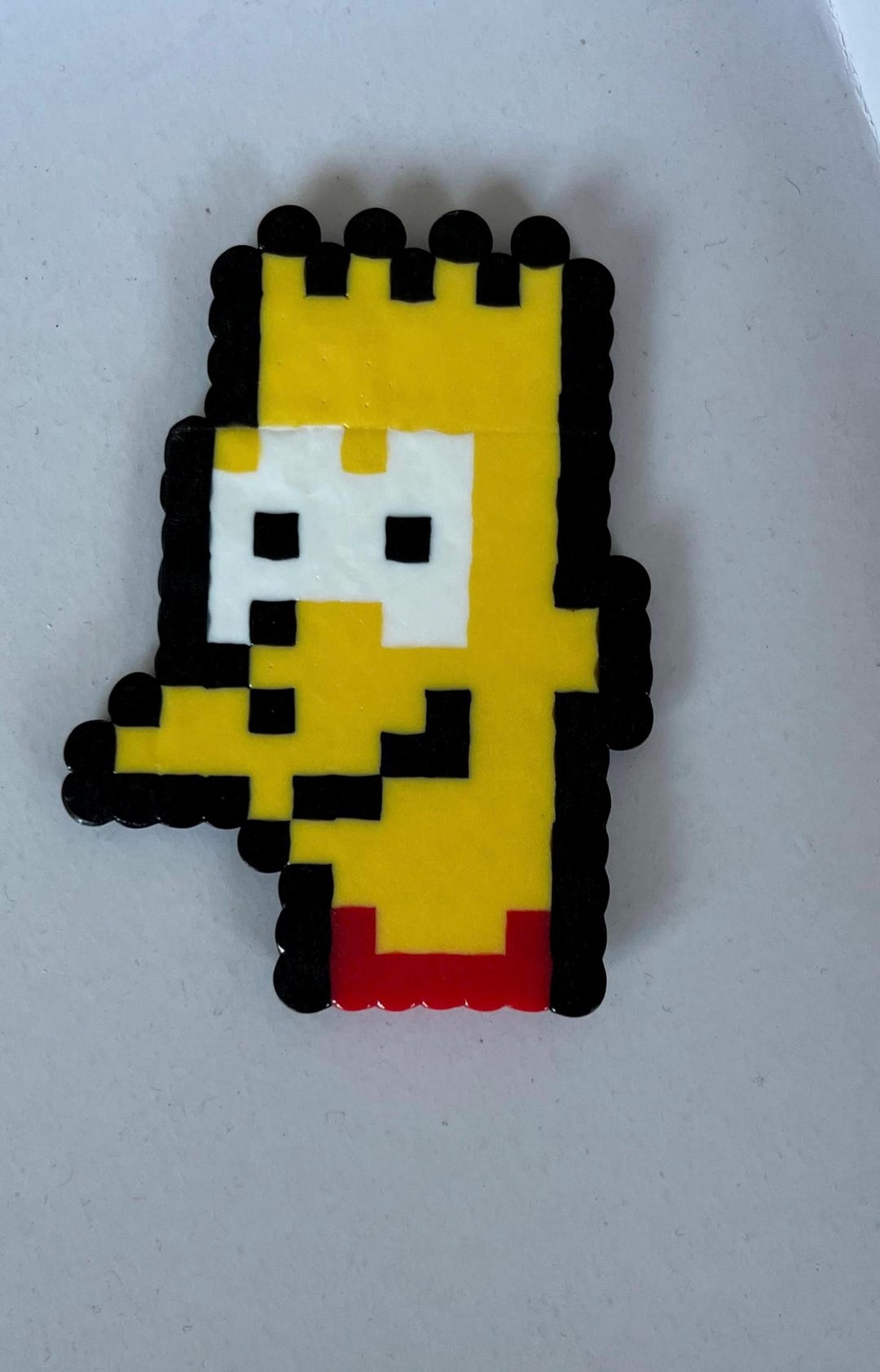 Perler Bart Simpson - Etsy