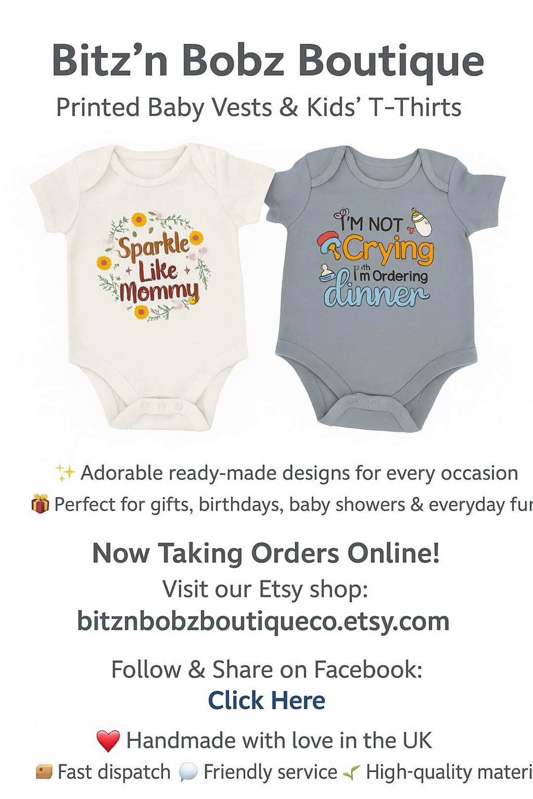 Printed Design Baby Vest - Cute 