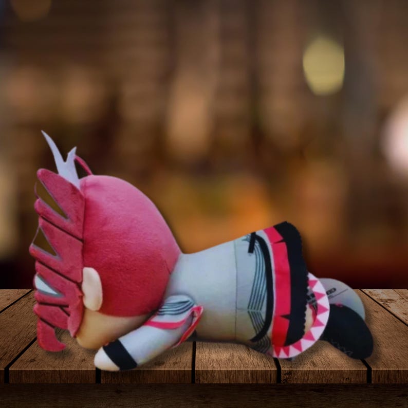 Kasane Teto Plush | UTAU Inspired Anime Plushie | Vocaloid Kawaii Doll ...