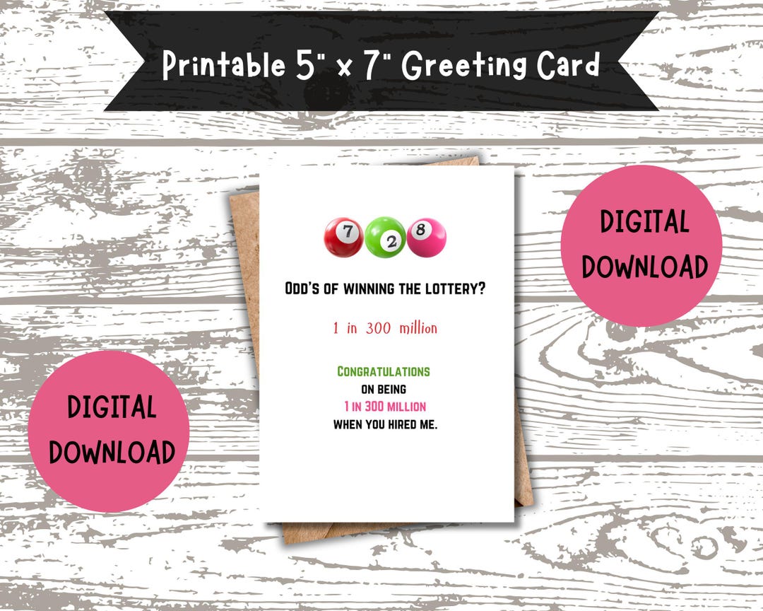 Printable Luckiest Boss in the World Card, Funny Card for Boss, Gift ...